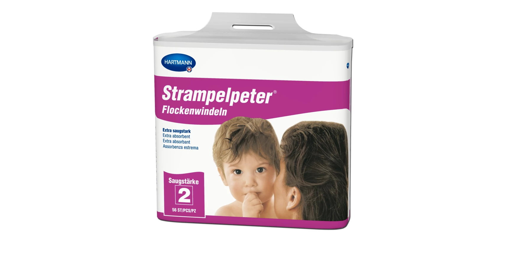 Strampelpeter® 2 nőgyógyászati betét (23 g; 56 db) - HARTMANN ...