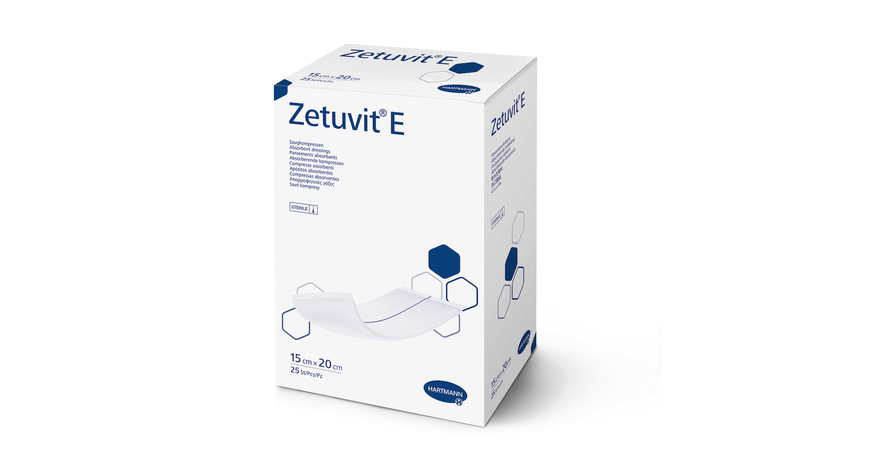 Zetuvit E sebpárna nem steril 15x20cm (50db) - HARTMANN - HARTMANN Webshop
