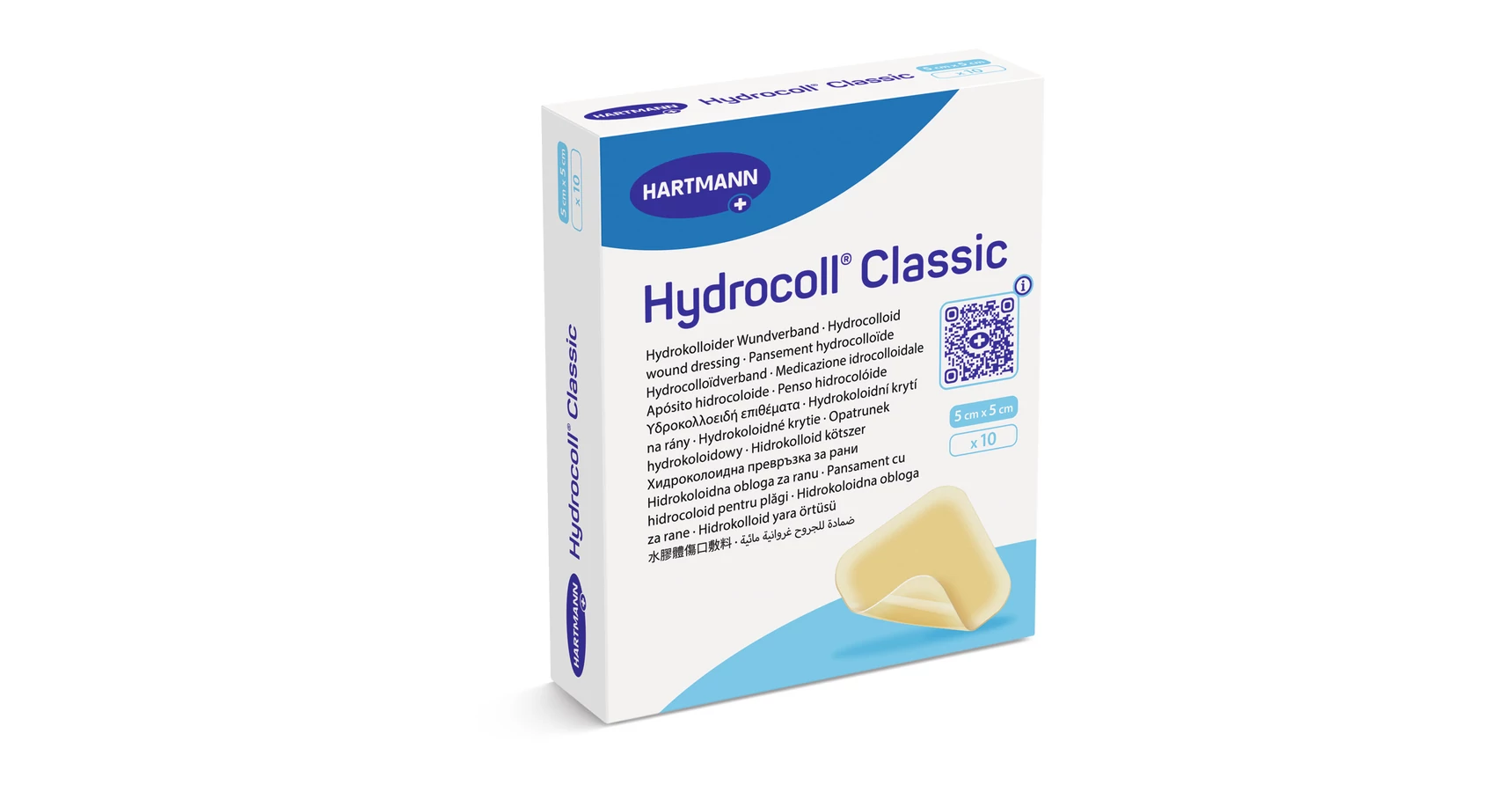 Hydrocoll® Classic hidrokolloid kötszer (5x5 cm; 10 db) - HARTMANN, NEAK által támogatott ...
