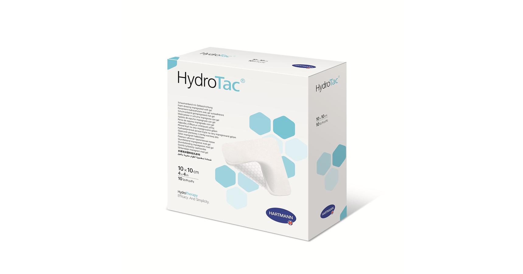 HydroTac® géllel impregnált habkötszer (10x10 cm; 10 db) - HARTMANN ...
