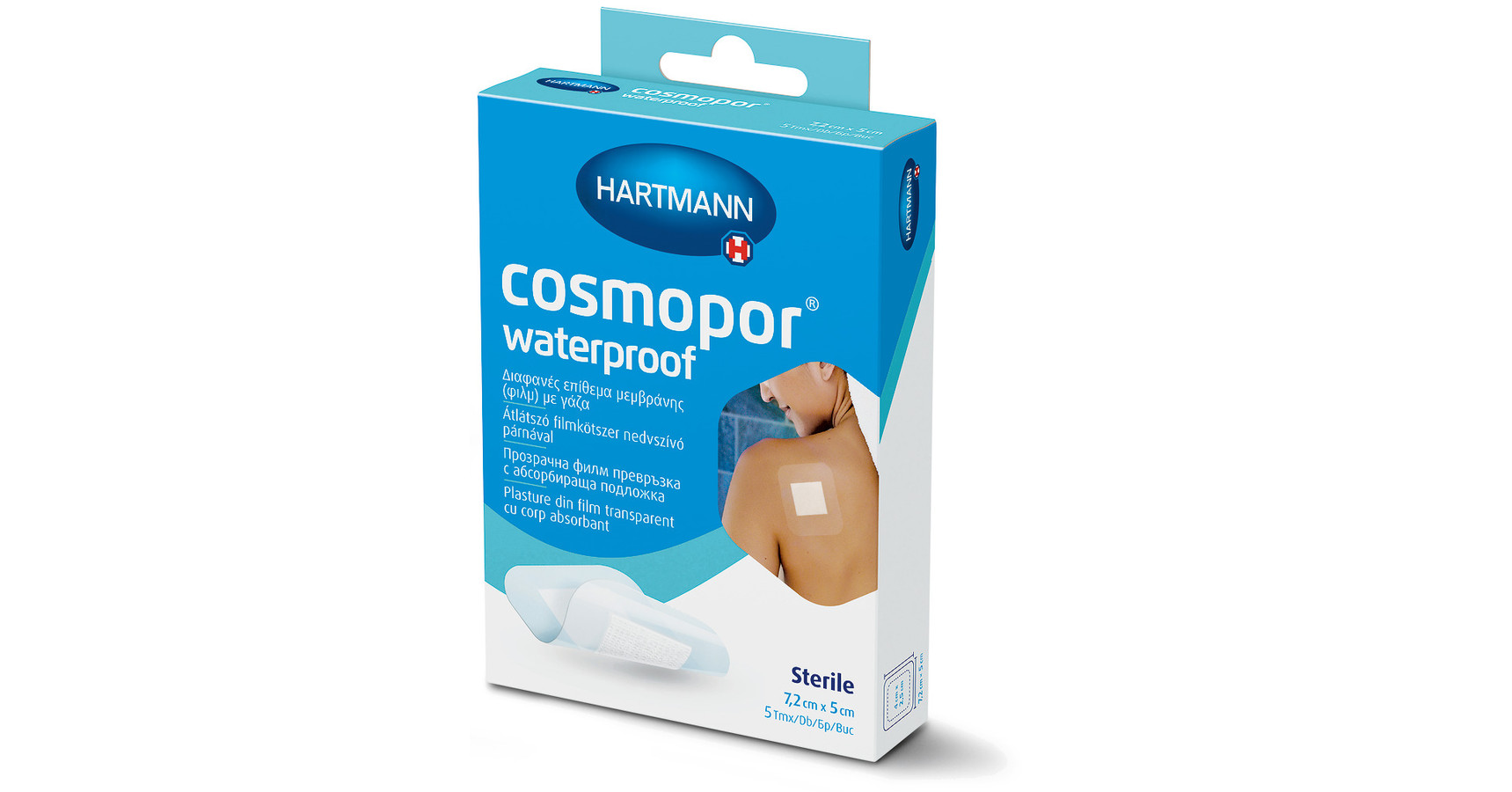 cosmopor® waterproof sebtapasz (7,2x5cm; 5 db) - HARTMANN - HARTMANN ...